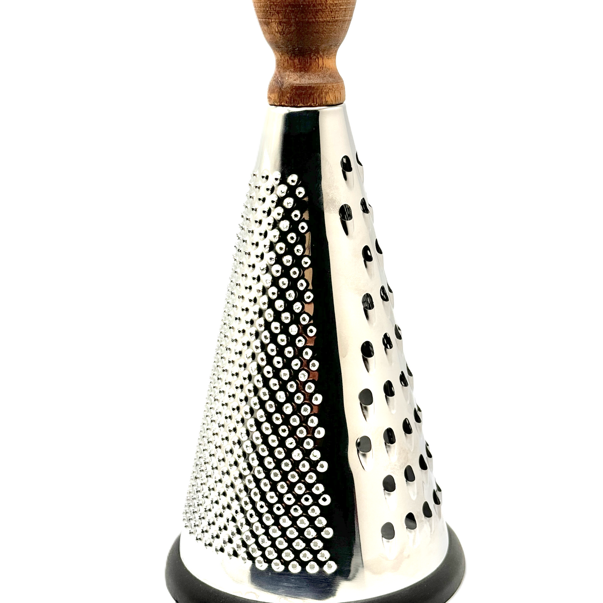 Stainless Steel Cone Grater with Wood Handle – mim market